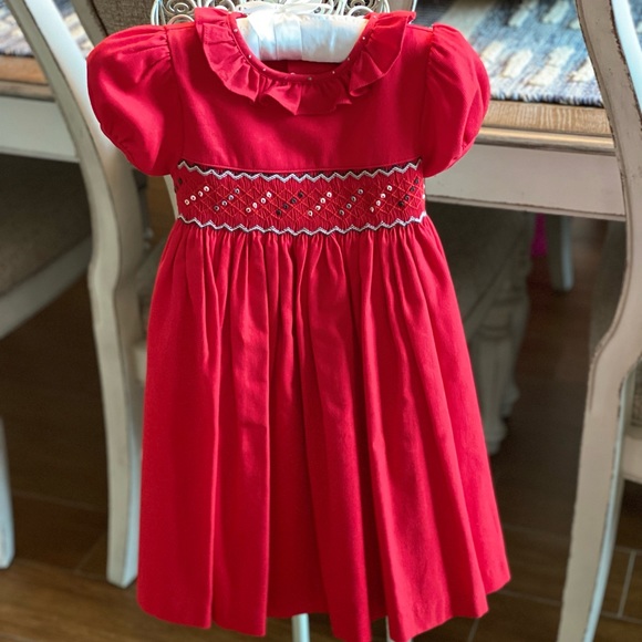 Edgehill Collection | Dresses | Edgehill Collection 4t Red Dress | Poshmark